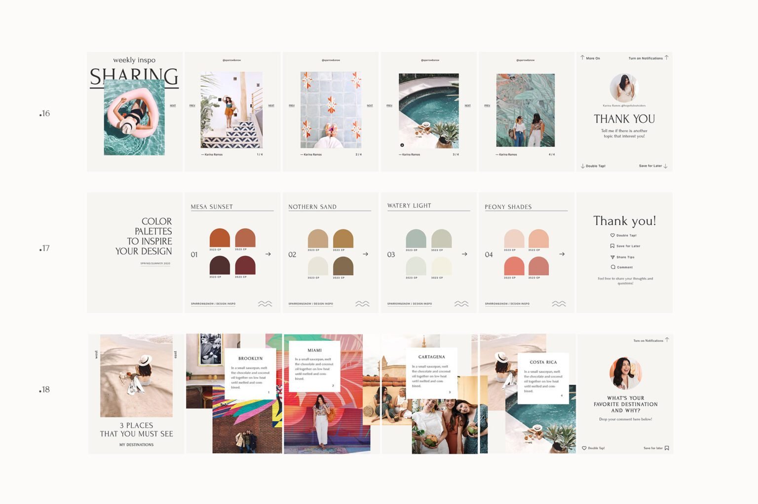 Step by Step Instagram Carousels - Sparrow and Snow